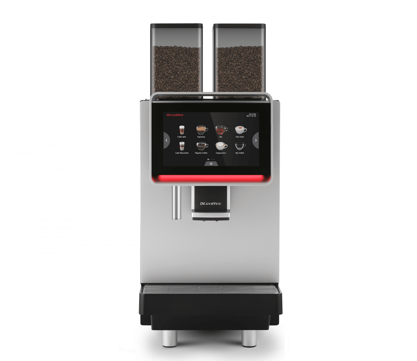 Dr. Coffee F2 H: flexible coffee machine | Segafredo Zanetti Australia