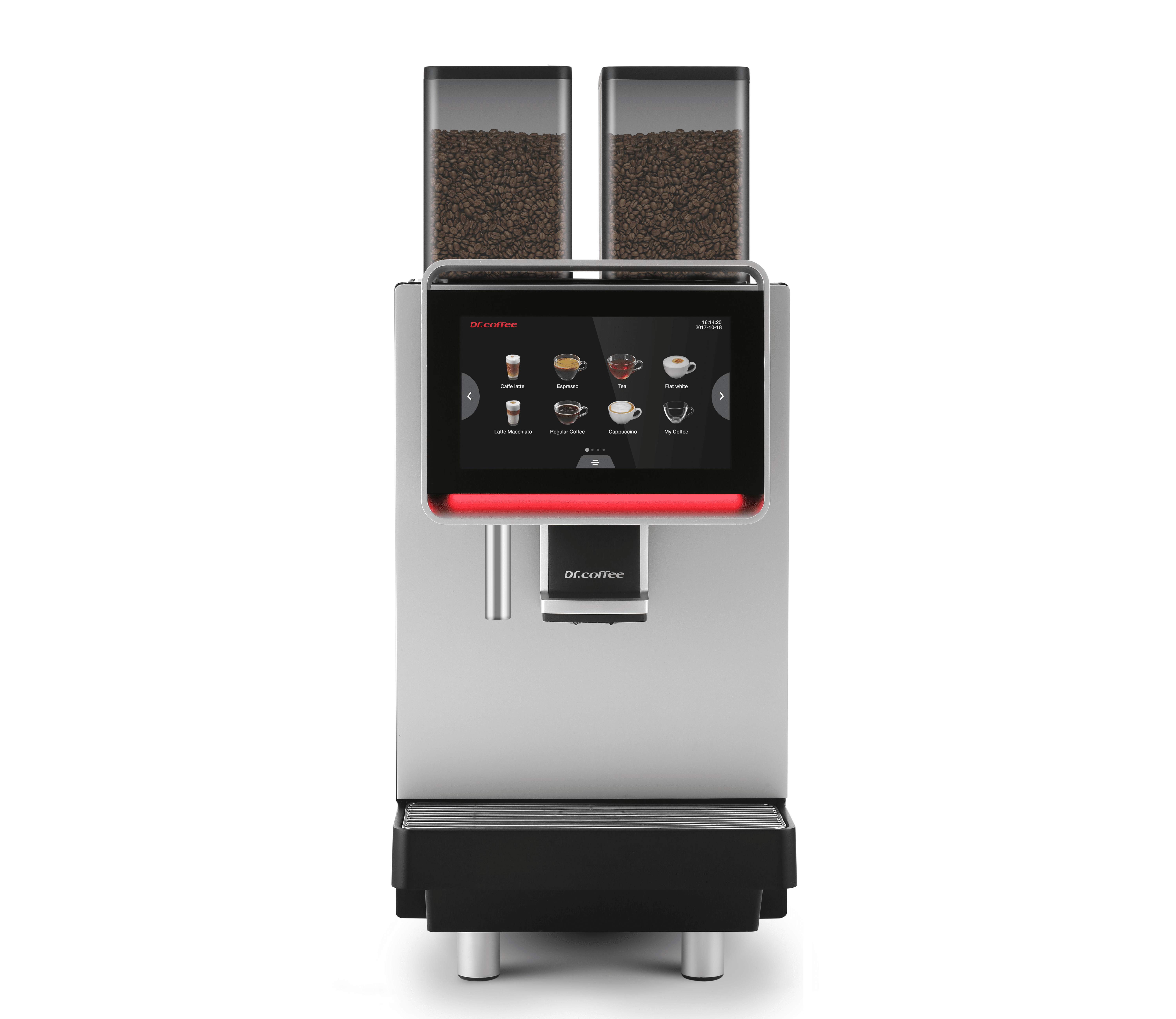 Dr. Coffee F2 H: flexible coffee machine | Segafredo Zanetti Australia